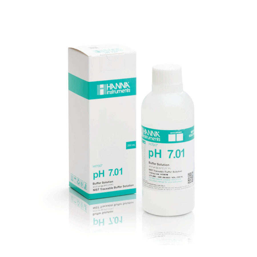 Solución de pH 7.0 HANNA 230 ml